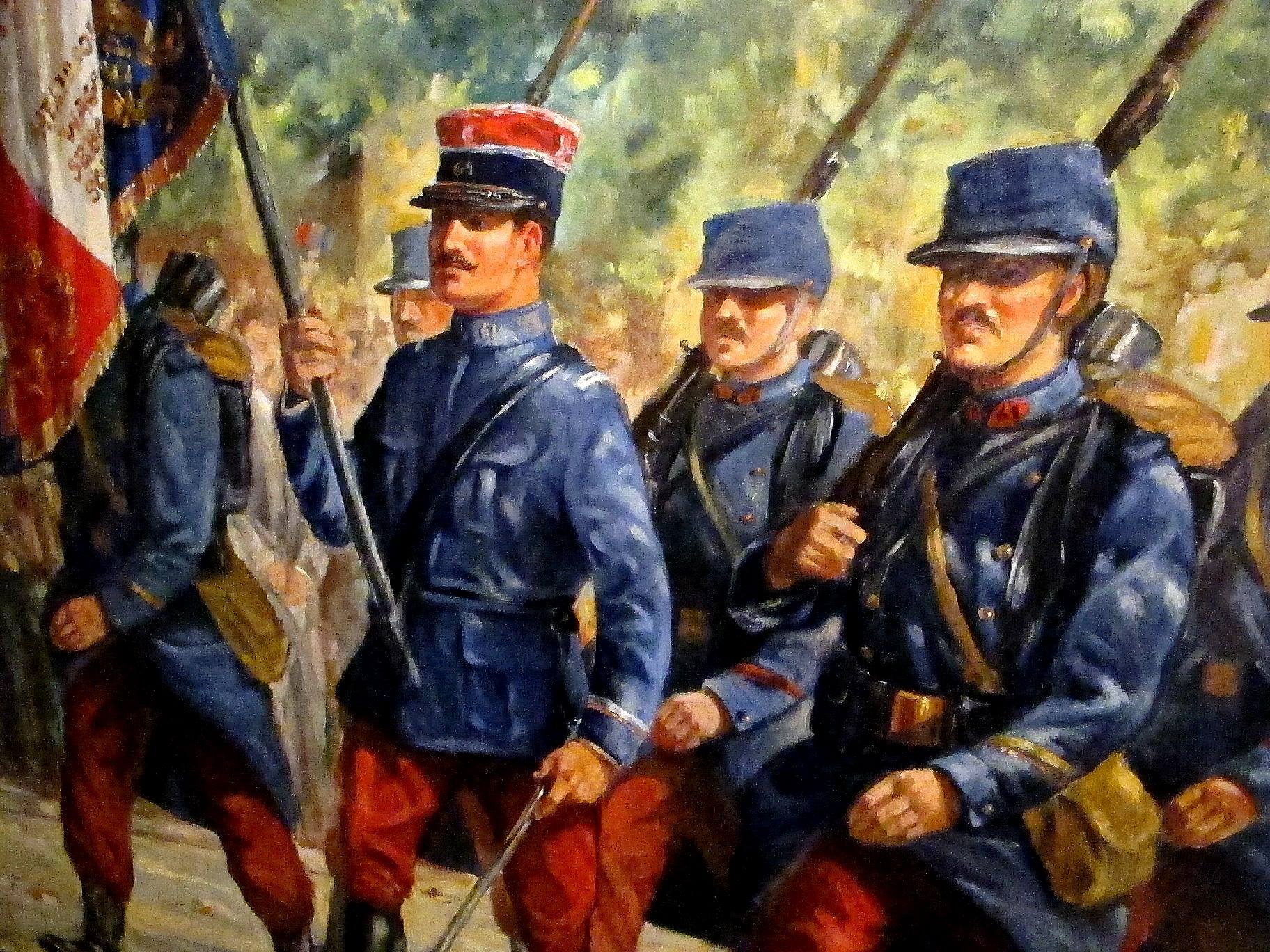 Hommage à Louis Frégier, peintre des armées, décédé le 16 juillet 2014 ...