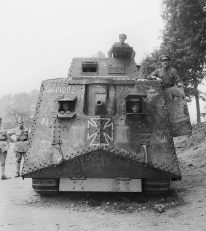 Sturmpanzerwagen A7V, le char allemand de la Grande Guerre | Theatrum Belli