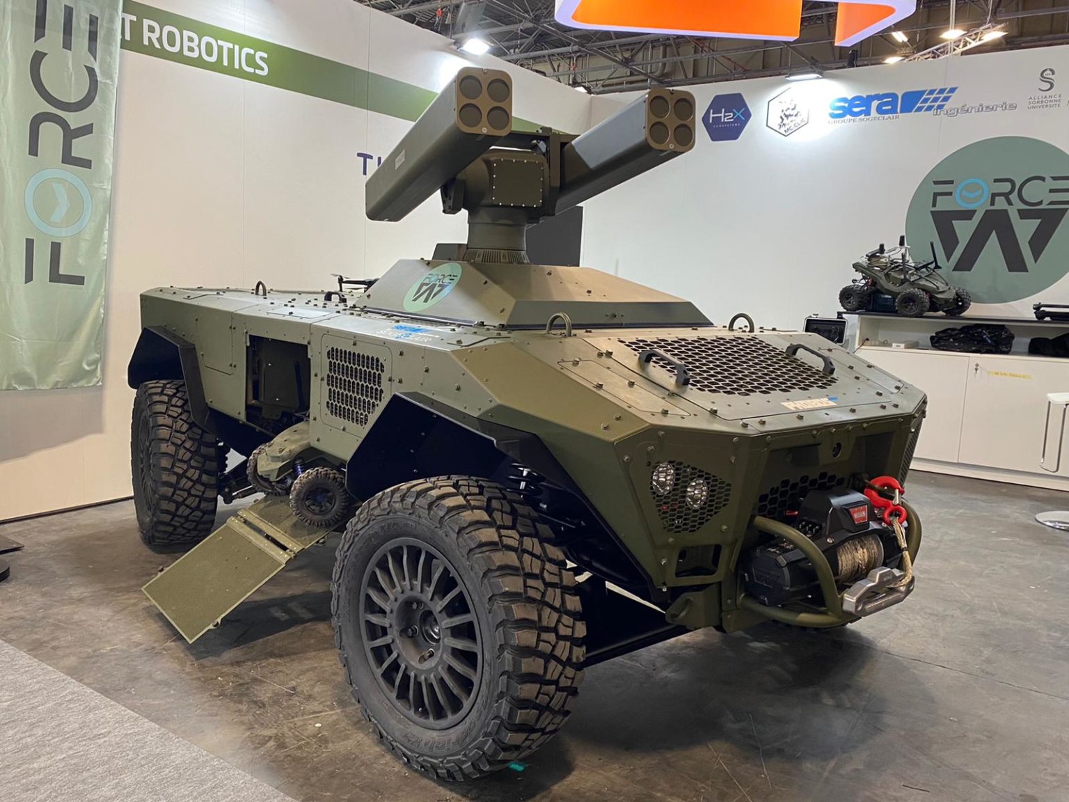 EUROSATORY : SERA INGENIERIE dévoile « PHOBOS », son drone terrestre ...